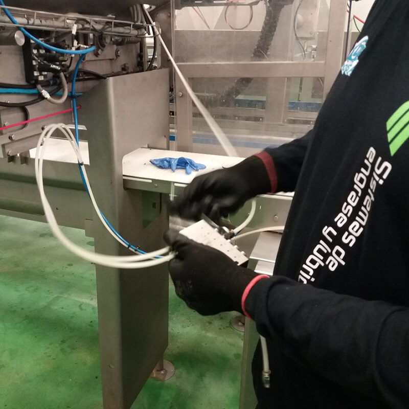 Aplicación Engrase. Sector Alimentación - TRIBOLUTION - Sistemas de lubricación y engrase ...