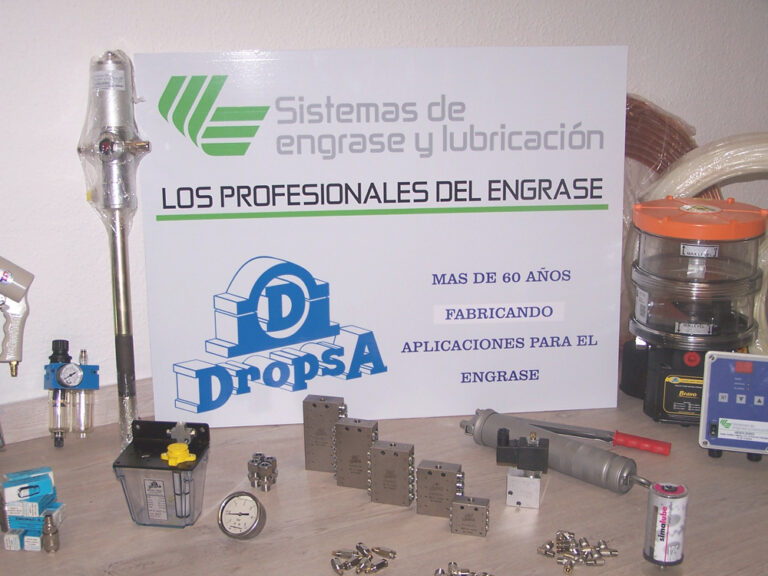 Dropsa -- Engrase Centralizado • Sistemas de lubricación y engrase centralizados España. TRIBOLUTION